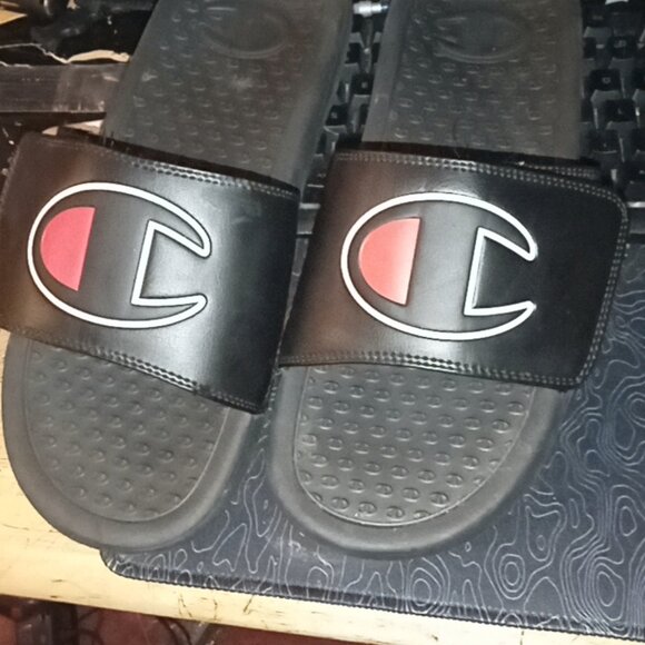 Champion | Shoes | Mens Champion Slides Black | Poshmark